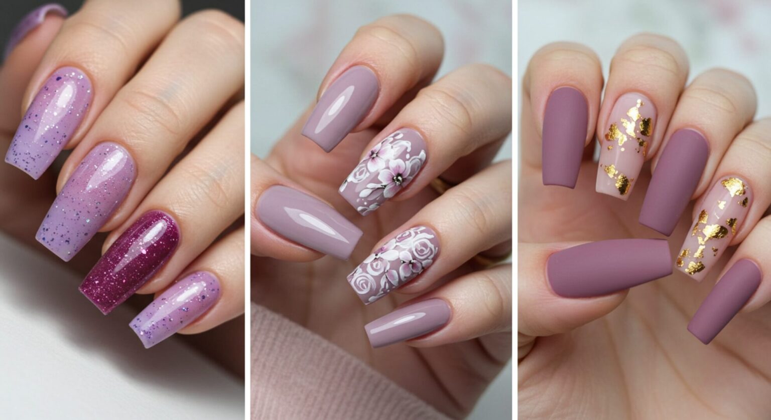 23+ Dreamy Mauve Nails Design You’ll love - NailDesigns4U