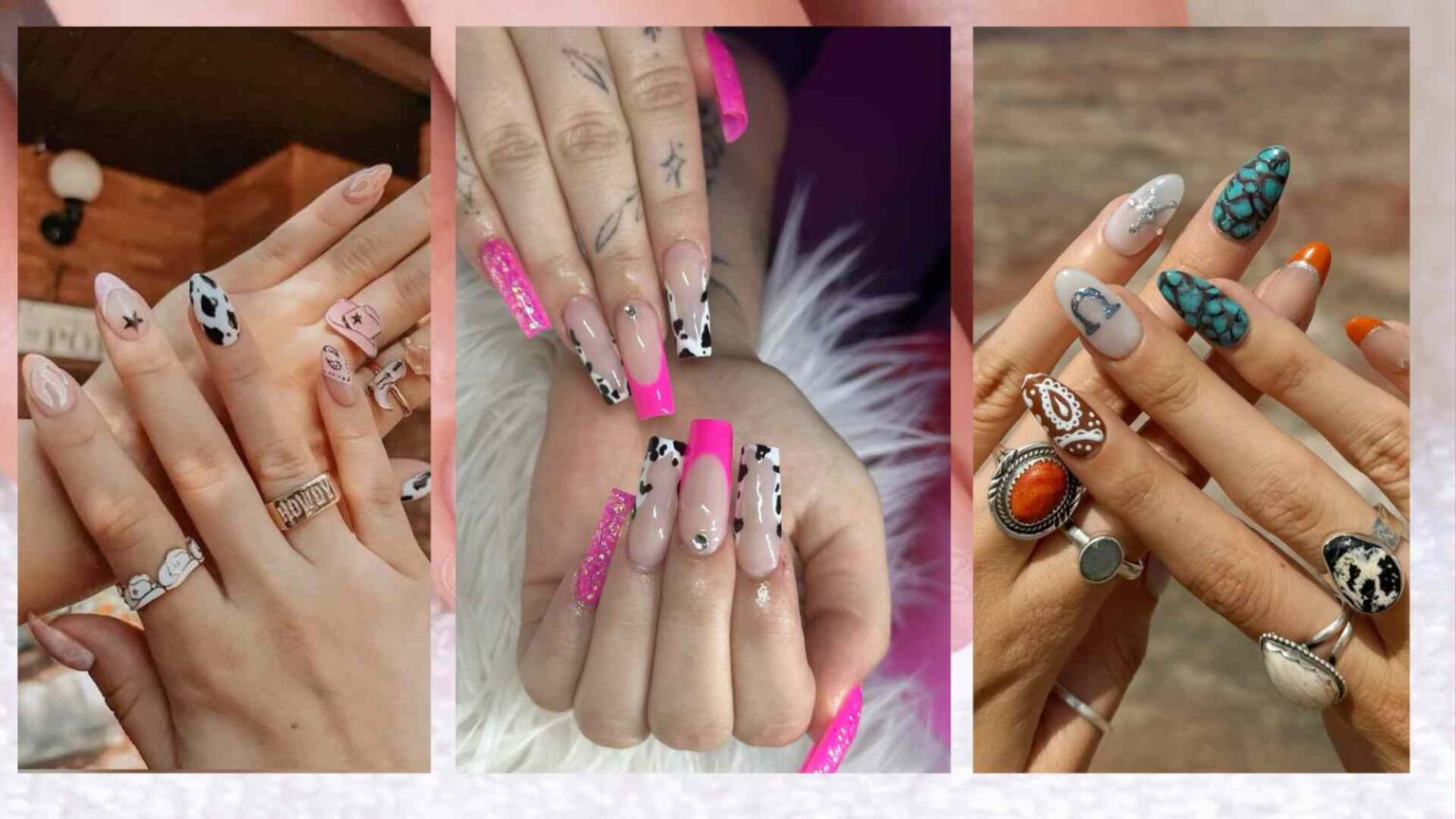 Top 43 Country Western Nail Designs: Embrace the Cowboy Era